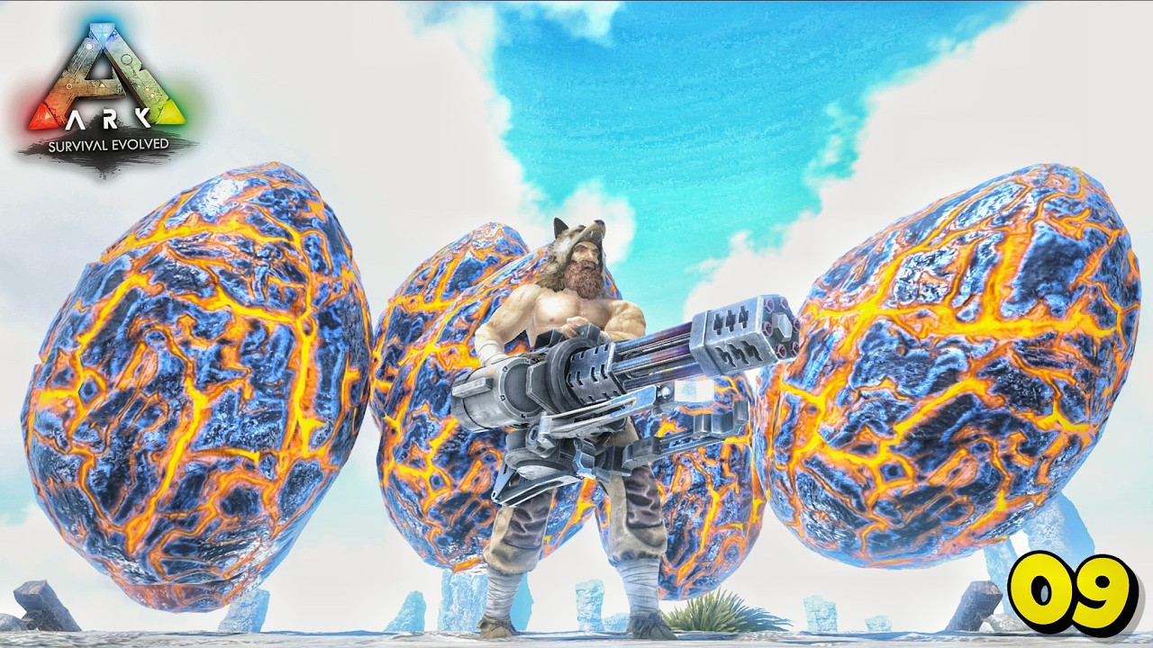 Stealing The DEADLIEST Eggs in Ark 🔥 Magmasaur Nest Raid 🔥 Ark Survival ...