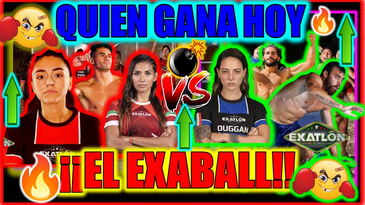 🔥 😱ENTERATE!! | ¡¡QUIEN GANA EL EXABALL HOY LUNES 3 DE ENERO EN EXATLON ...