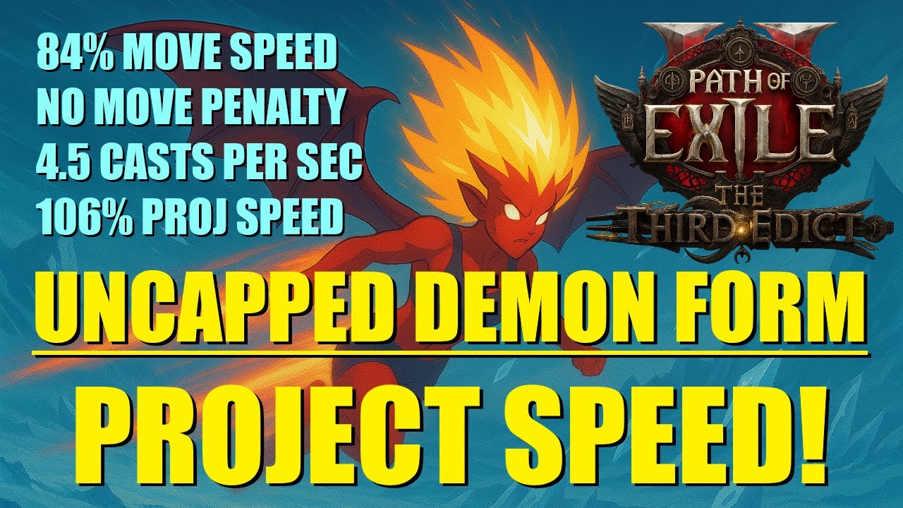 Update on the FASTEST and STRONGEST Infernalist Demon Form Build - 84% ...