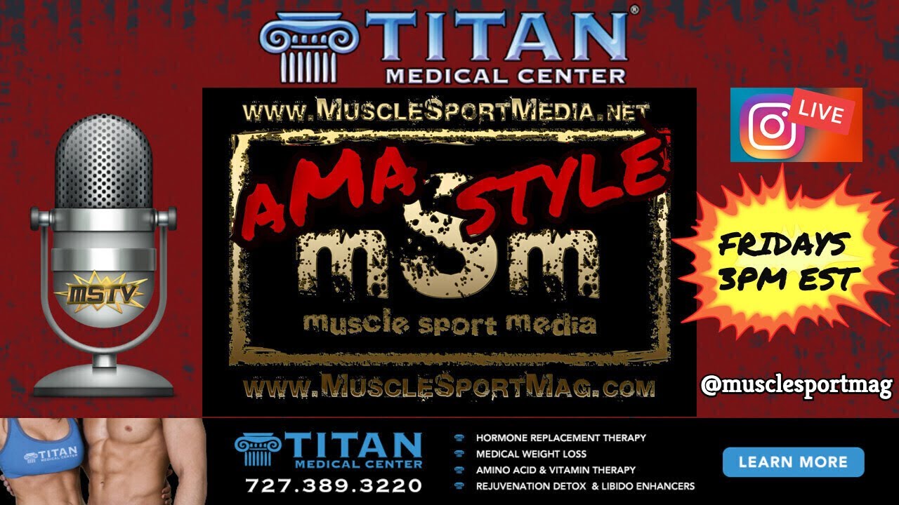 Bodybuilding Documentaries - Titan Medical Center Presents AMA 1/3/20 ...
