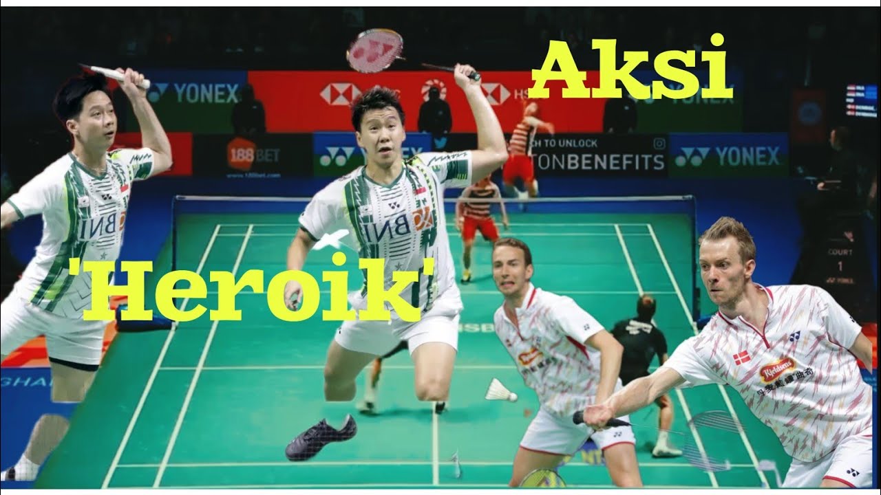 'Aksi HEROIK Minions' Kevin Sanjaya / Markus Gideon (INA) vs Boe ...