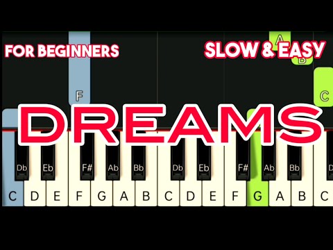 THE CORRS - DREAMS | SLOW & EASY PIANO TUTORIAL