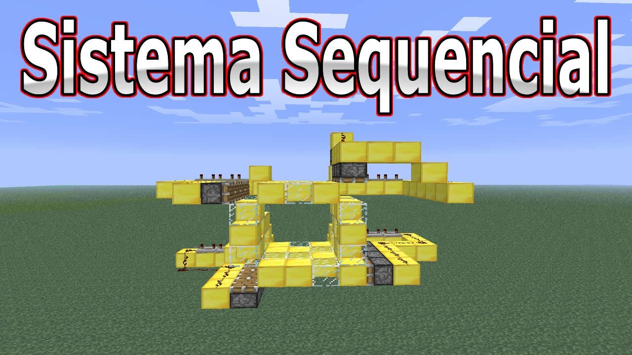Sistema Sequencial - Minecraft Redstone ( like & favorito ) - YouTube