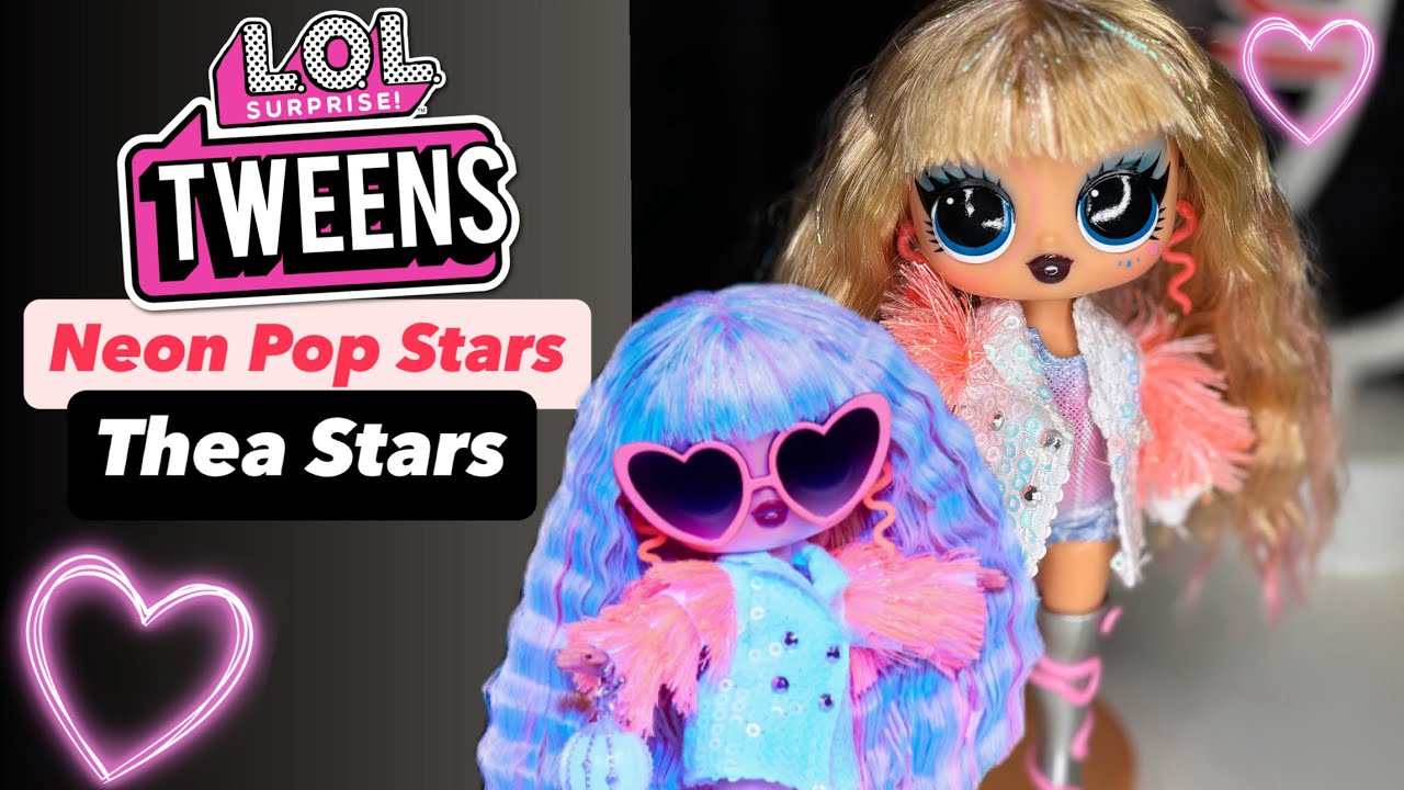 LOL made a Taylor Swift doll!? 😱 Neon Pop Stars Thea Stars unboxing and ...