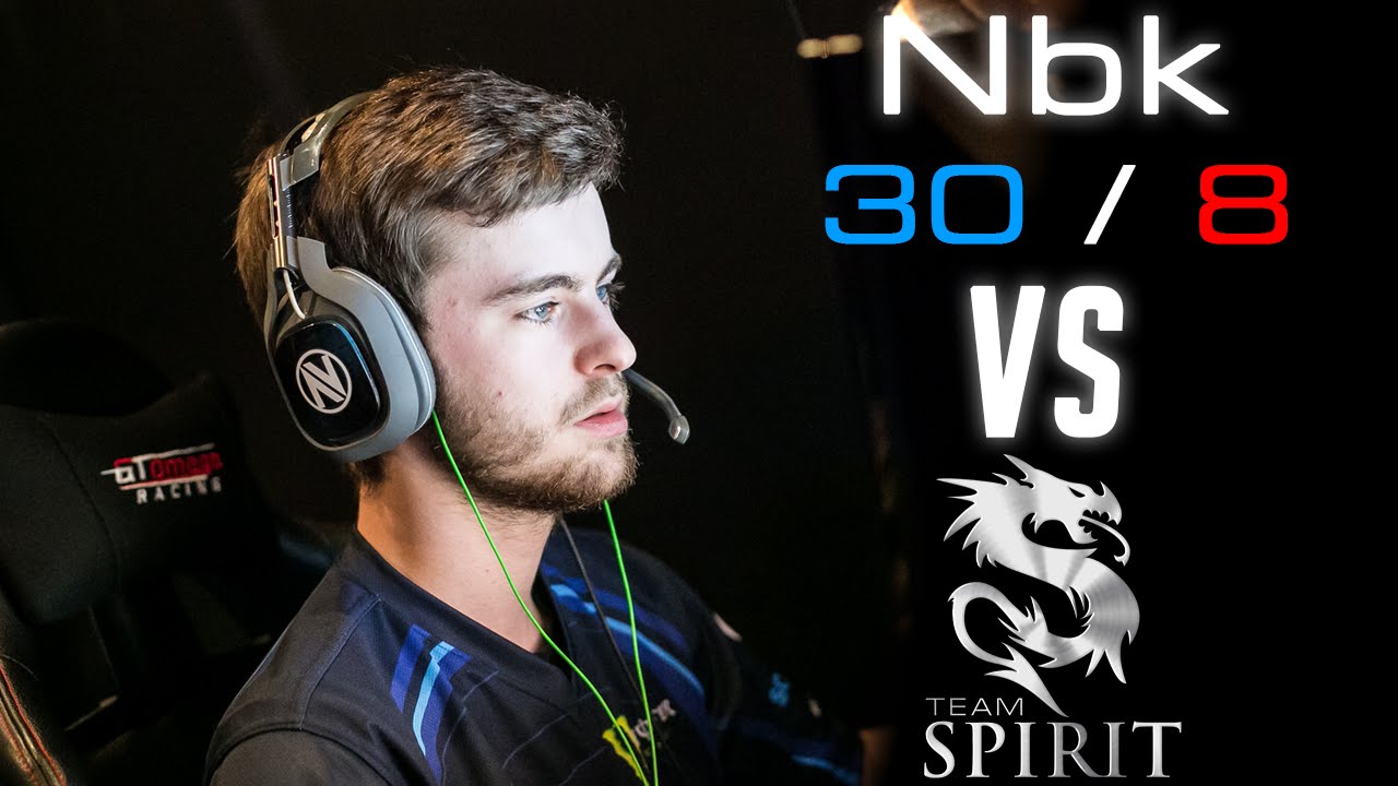 CS:GO PRO POV - Envyus NBK (30-8) vs Spirit (Mirage) @cssltv - YouTube