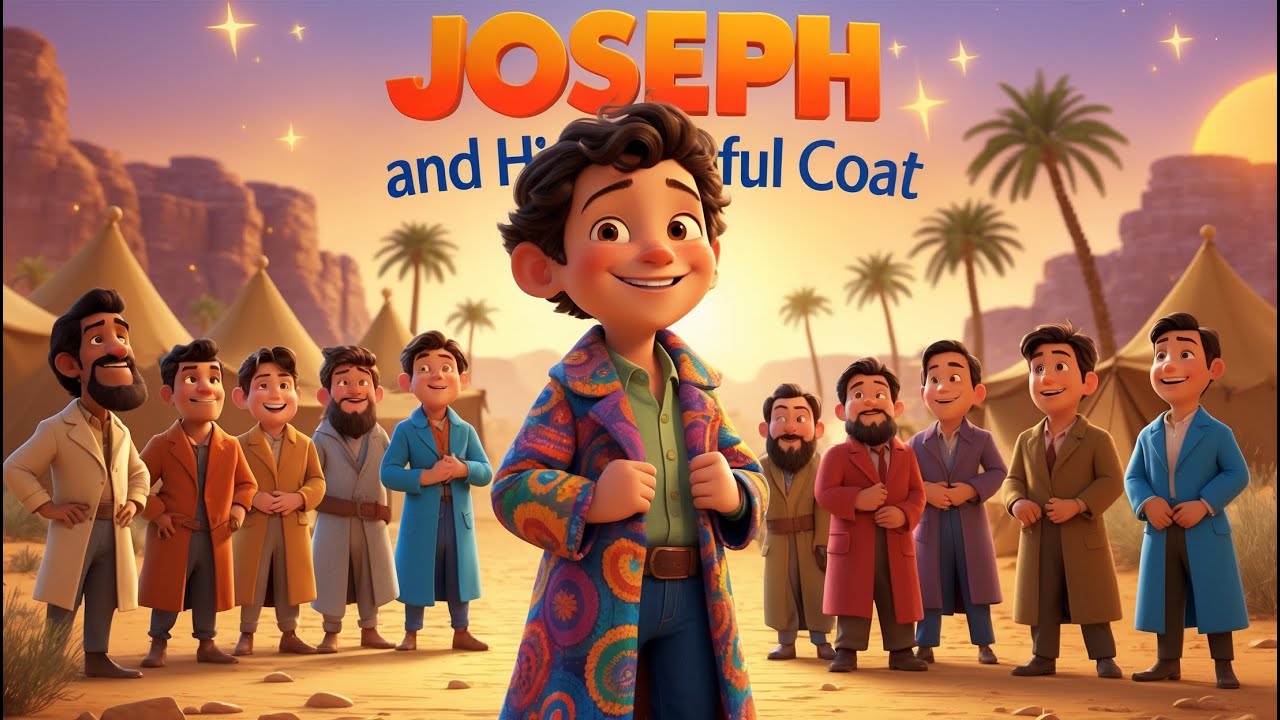 Joseph and His Colorful Coat | Bible Story for Kids | Liyou Animated ...