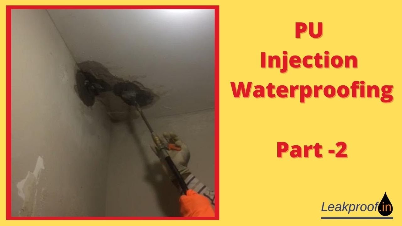 PU Injection Waterproofing (Part -2) - YouTube