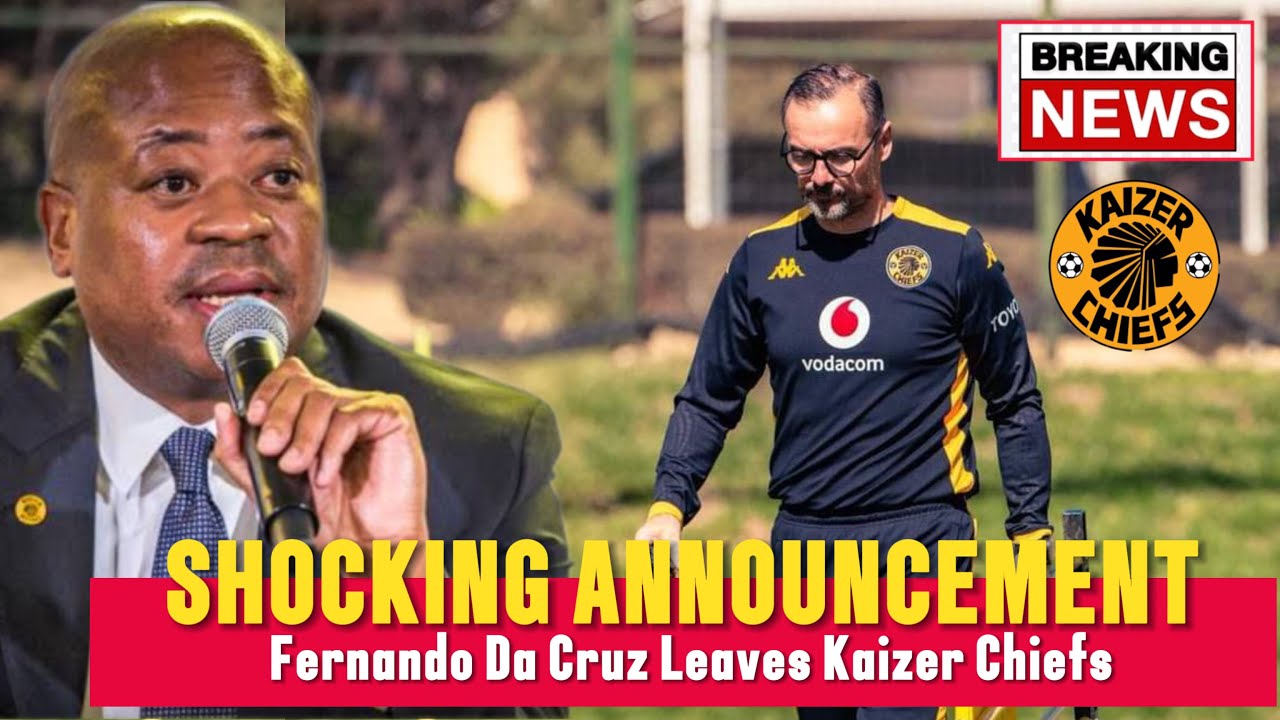 Breaking News 🚨Kaizer Chiefs Have Parted Ways With Assistant Coach ...