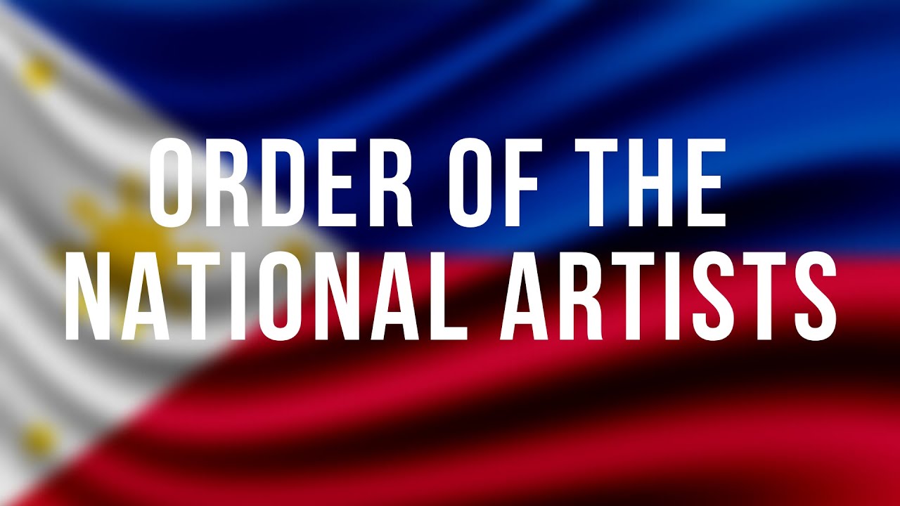 ORDER OF THE NATIONAL ARTISTS| PHILIPPINES - YouTube
