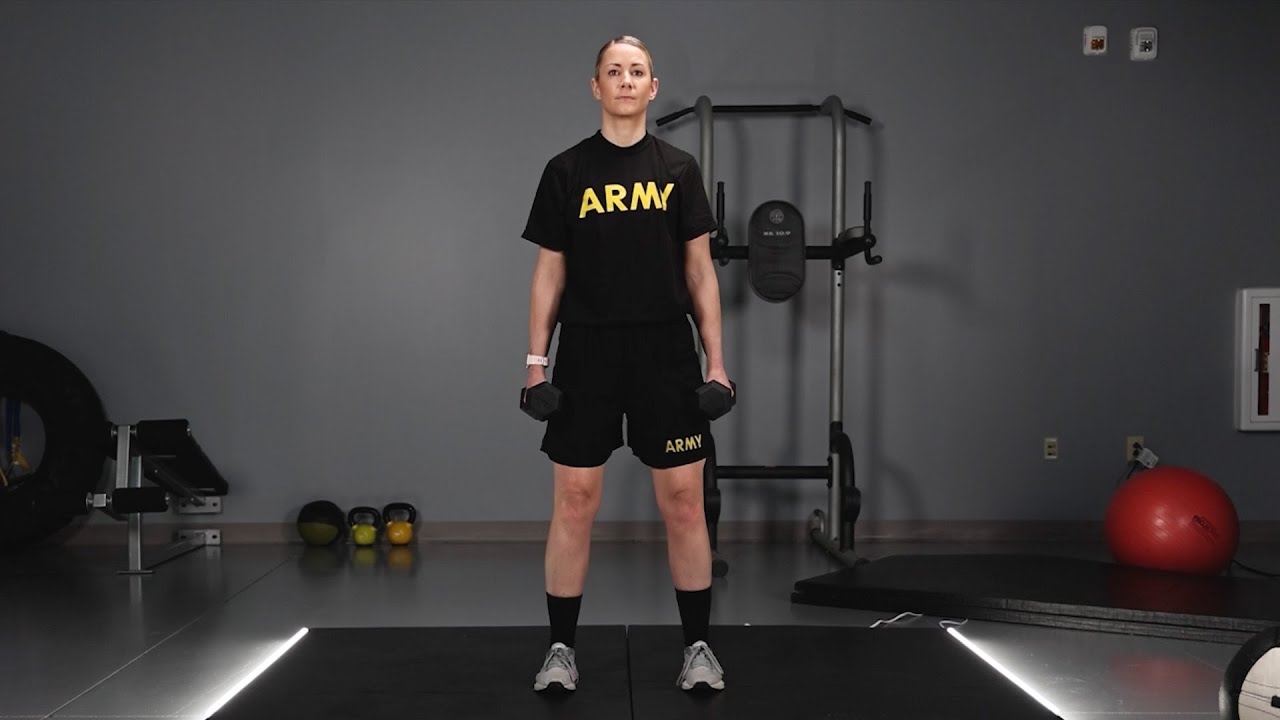 Bent Over Row for ACFT - YouTube