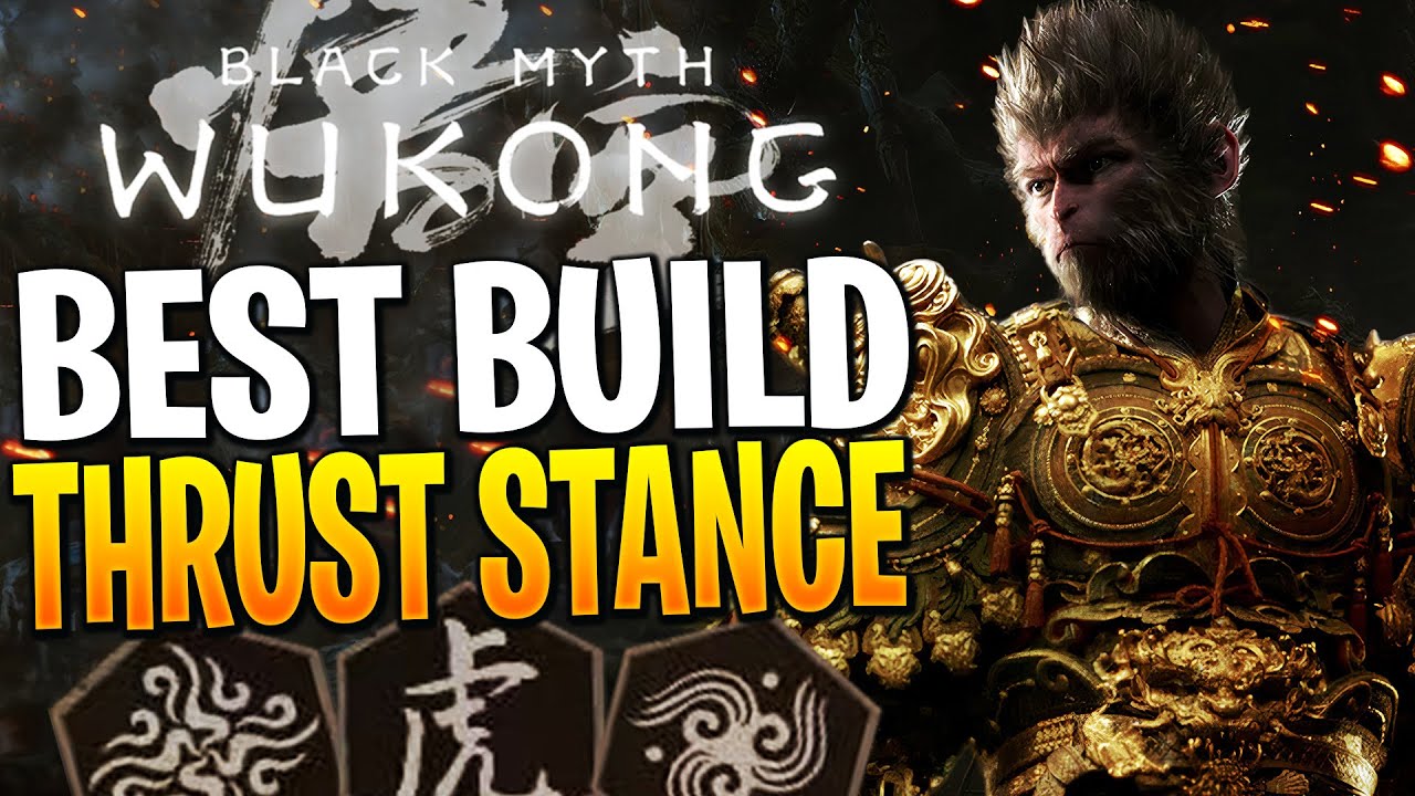 GET 70% CRIT WITH THE BEST THRUST STANCE Build! Black Myth Wukong ...