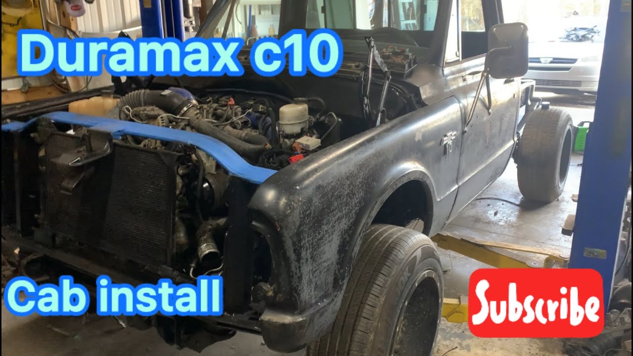 Duramax build Cab install and wiring - YouTube