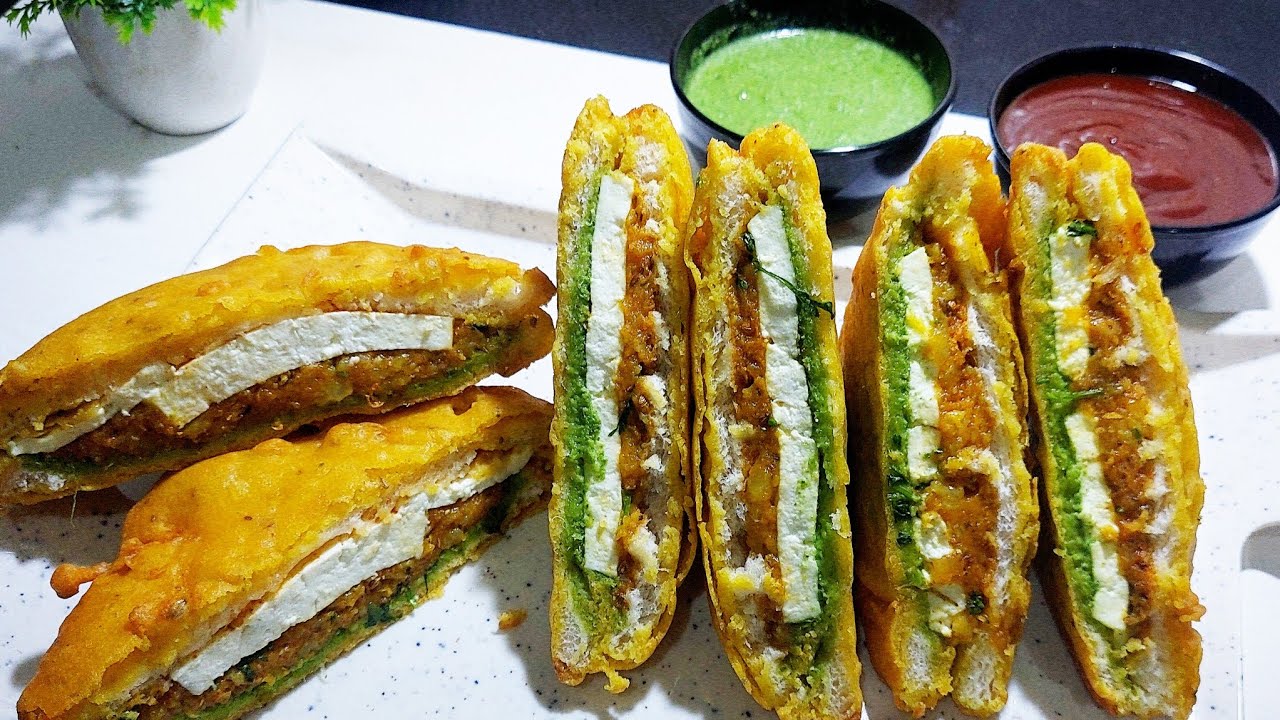 Paneer bread pakoda | bread pakora recipe | jyoti maurya | - YouTube