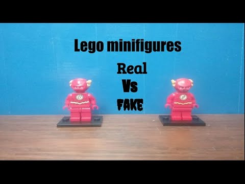 How to tell the difference between a real and a fake Lego minifigure ...