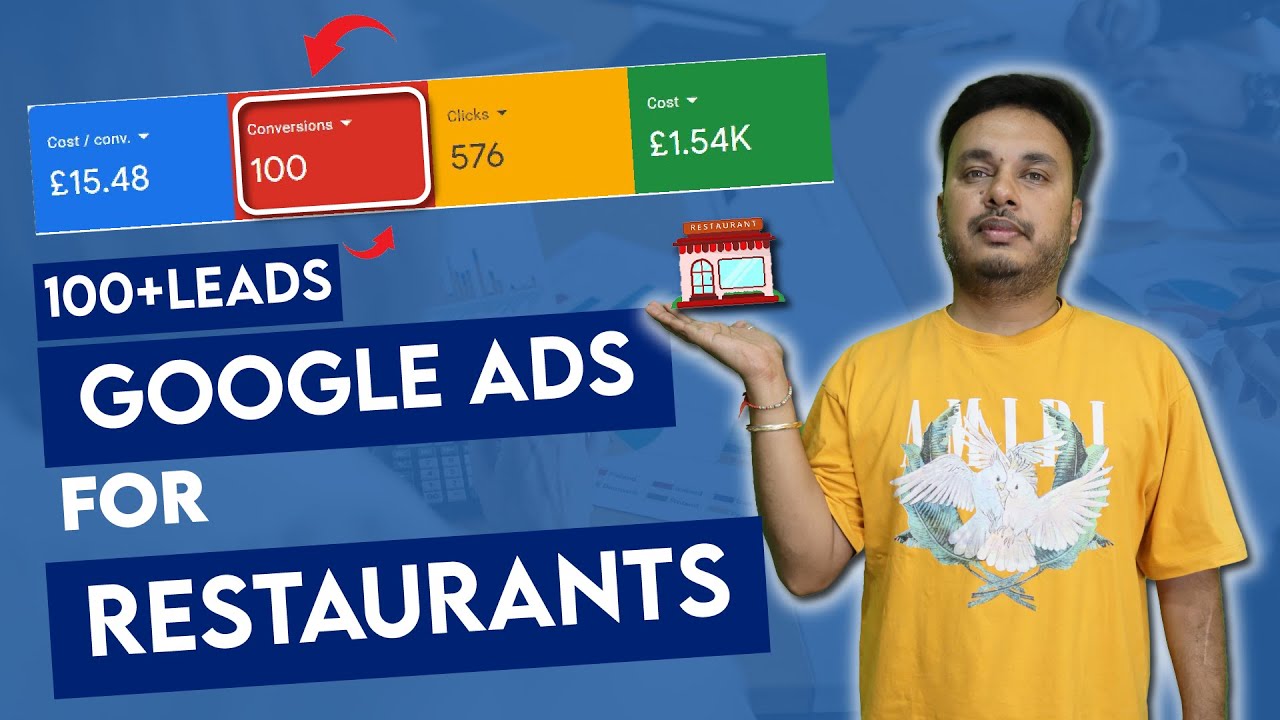 Google Ads For Restaurants | PPC For Restaurants - Case Study - YouTube