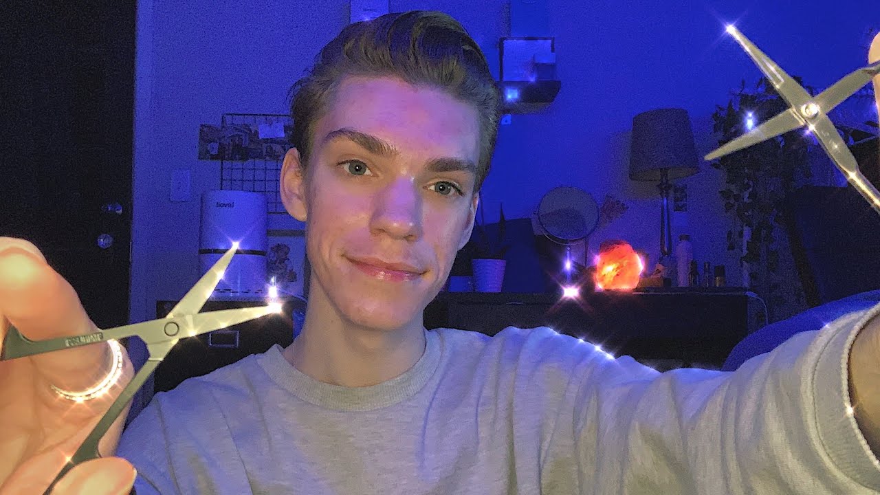 ASMR Unpredictable Scissor Sounds ️ | Fast & Aggressive Triggers - YouTube