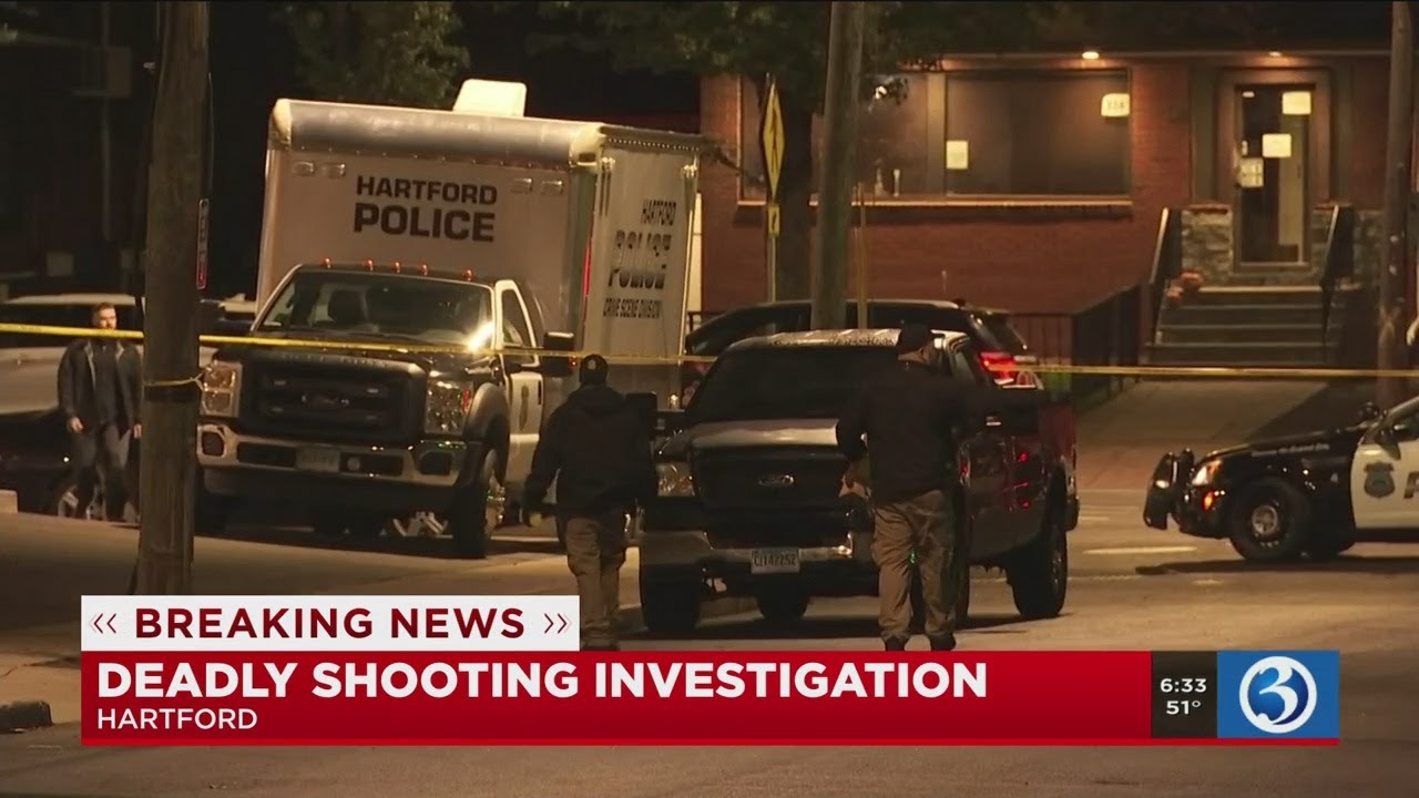 VIDEO: Man killed in early morning Hartford shooting - YouTube