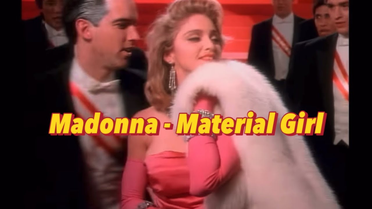 요즘 쇼츠에서 핫한 Madonna의 Material Girl [가사/해석] (감성애니Mix)M/V - YouTube