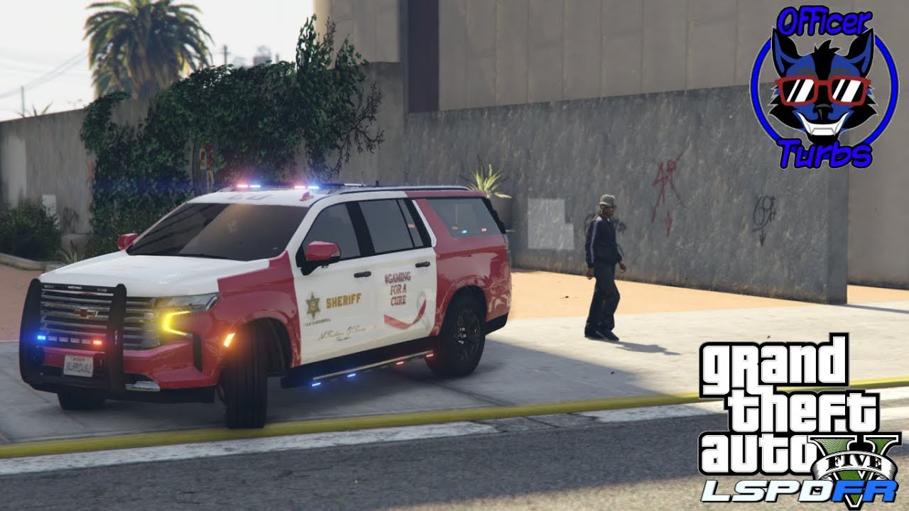 LSPDFR 0.4.8 | GTA 5 | 2021 LASD Chevrolet Suburban | #GamingForACure ...