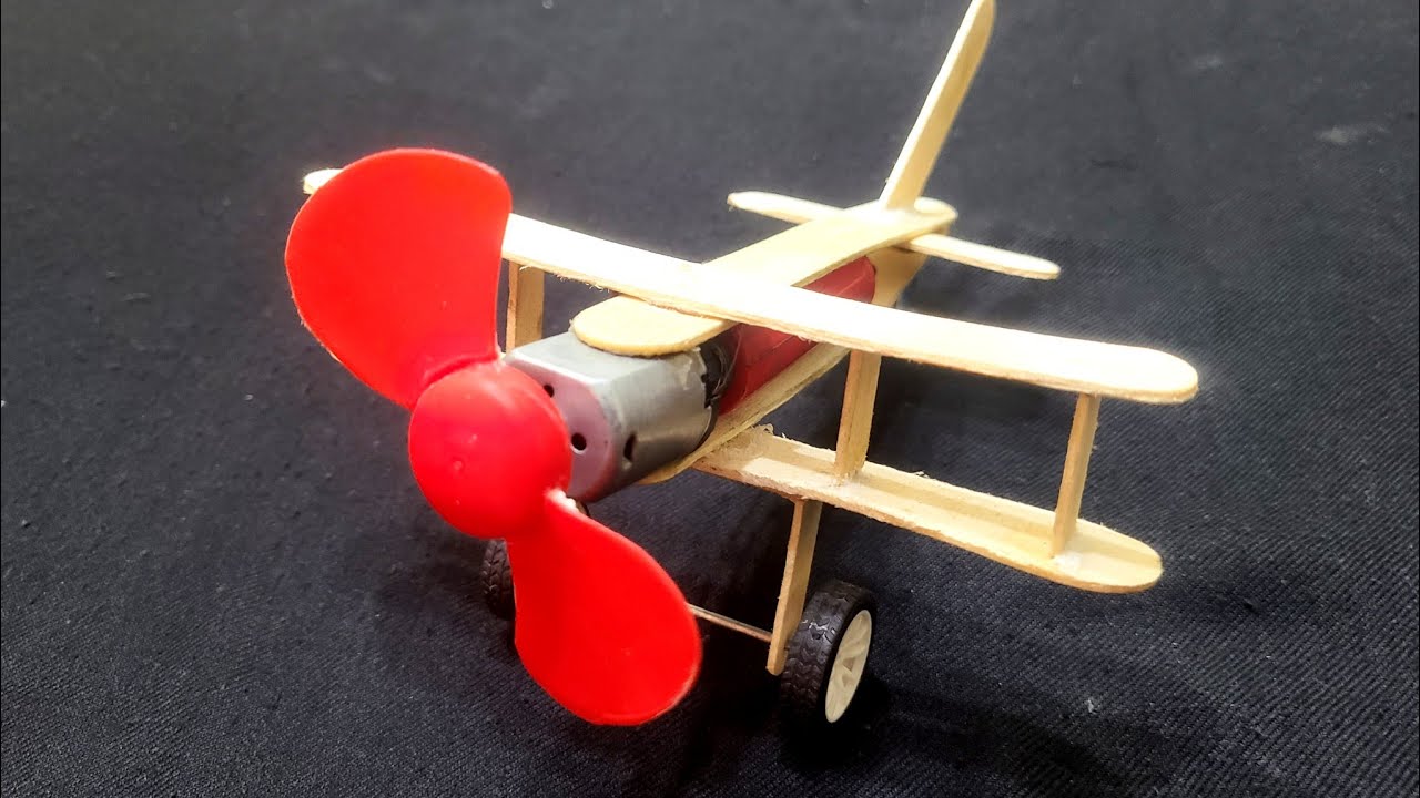 Vintage Aircraft| DIY wooden Aircraft at Home - YouTube