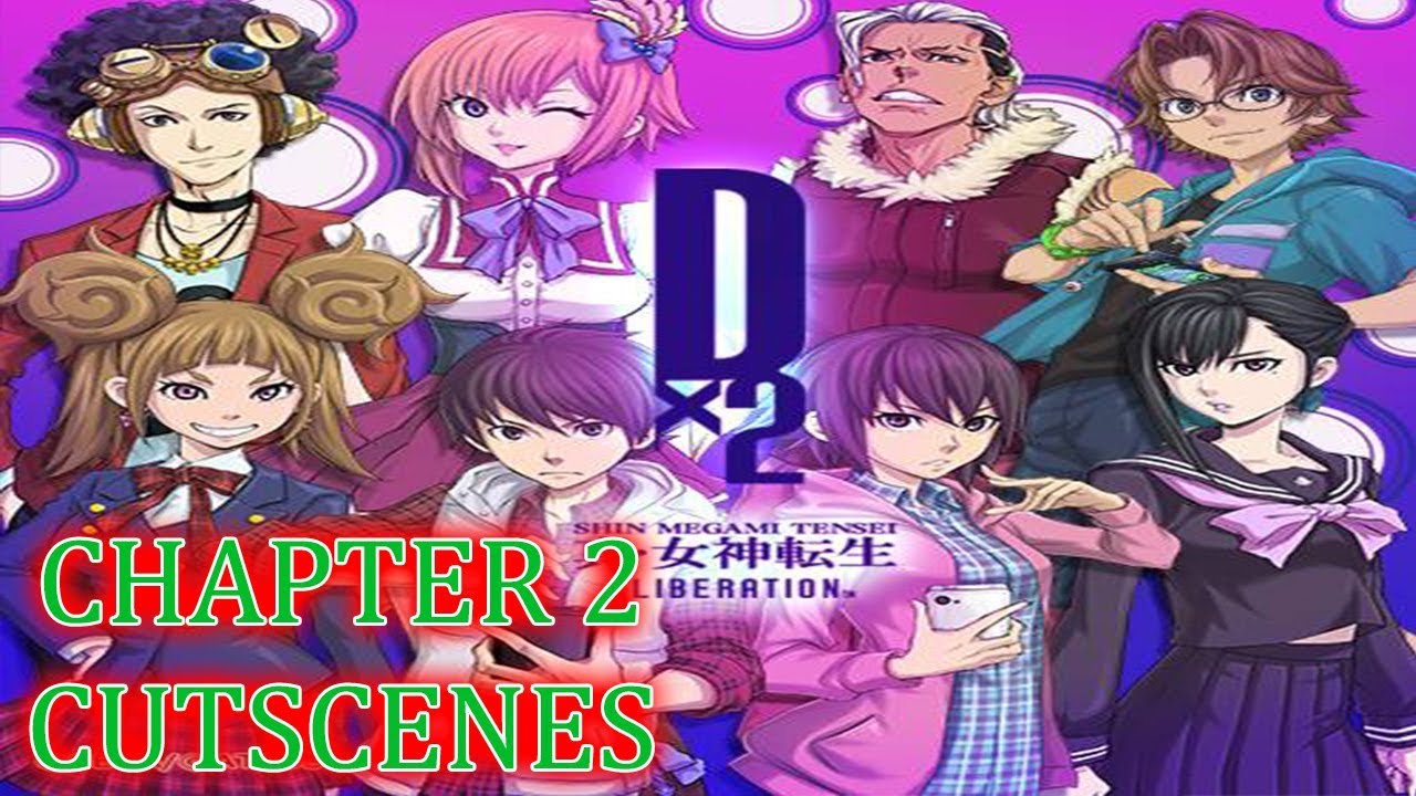 Shin Megami Tensei Liberation Dx2 Chapter 2 CUTSCENES - YouTube