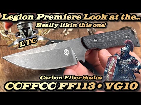 Legion Premiere Look at the CCFFCC FF113 in VG10 Steel