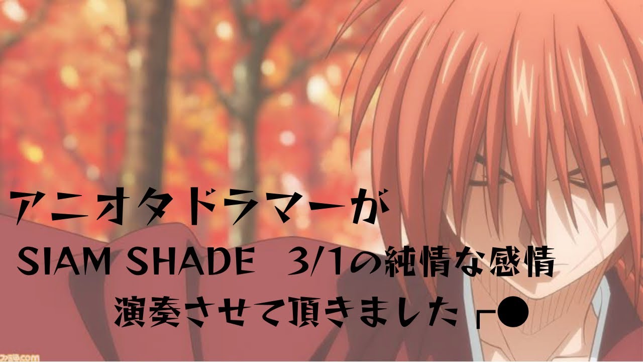 SIAM SHADE 3/1の純情な感情 演奏してみた - YouTube