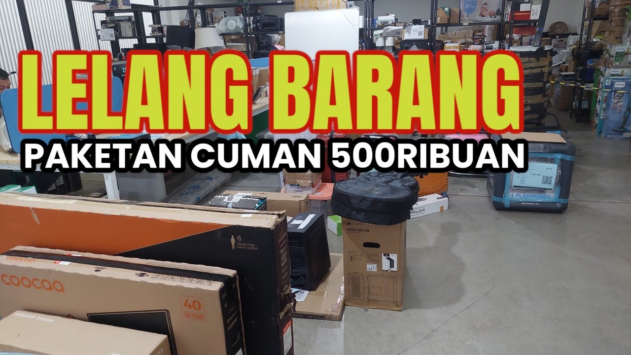 LELANG BARANG‼️ Mulai Dari Perkakas Sampai Mesin Cuci Harga Murah‼️ ...