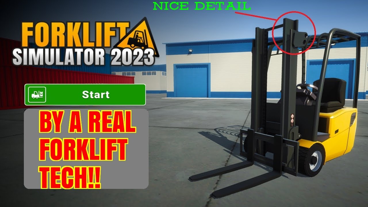 Forklift Simulator 2023 Play & Review by an Actual Forklift Tech ...