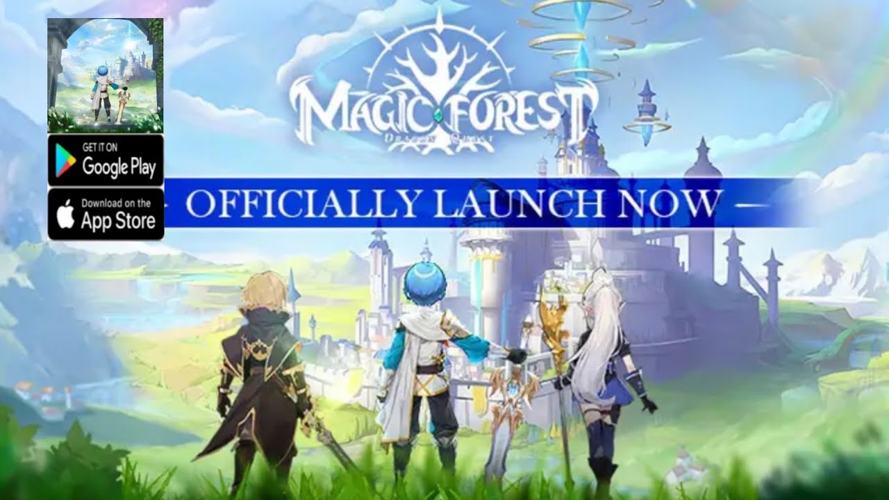 Magic Forest: Dragon Quest Gameplay (Official Launch) - MMORPG Android ...