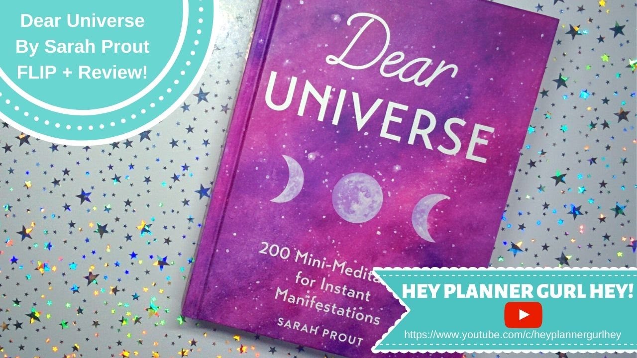 Dear Universe - Sarah Prout (book overview) - YouTube