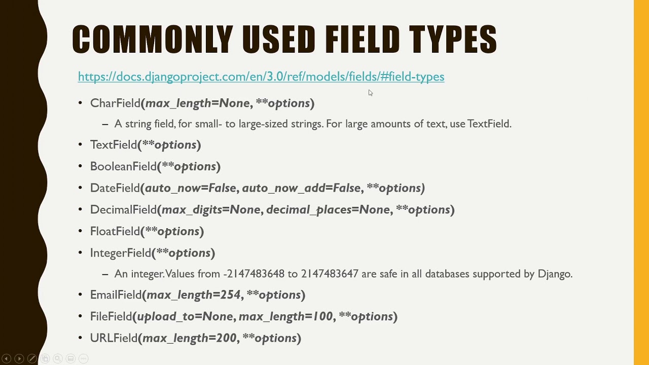 Week 5 Part 1 Introduction To Django Models Youtube