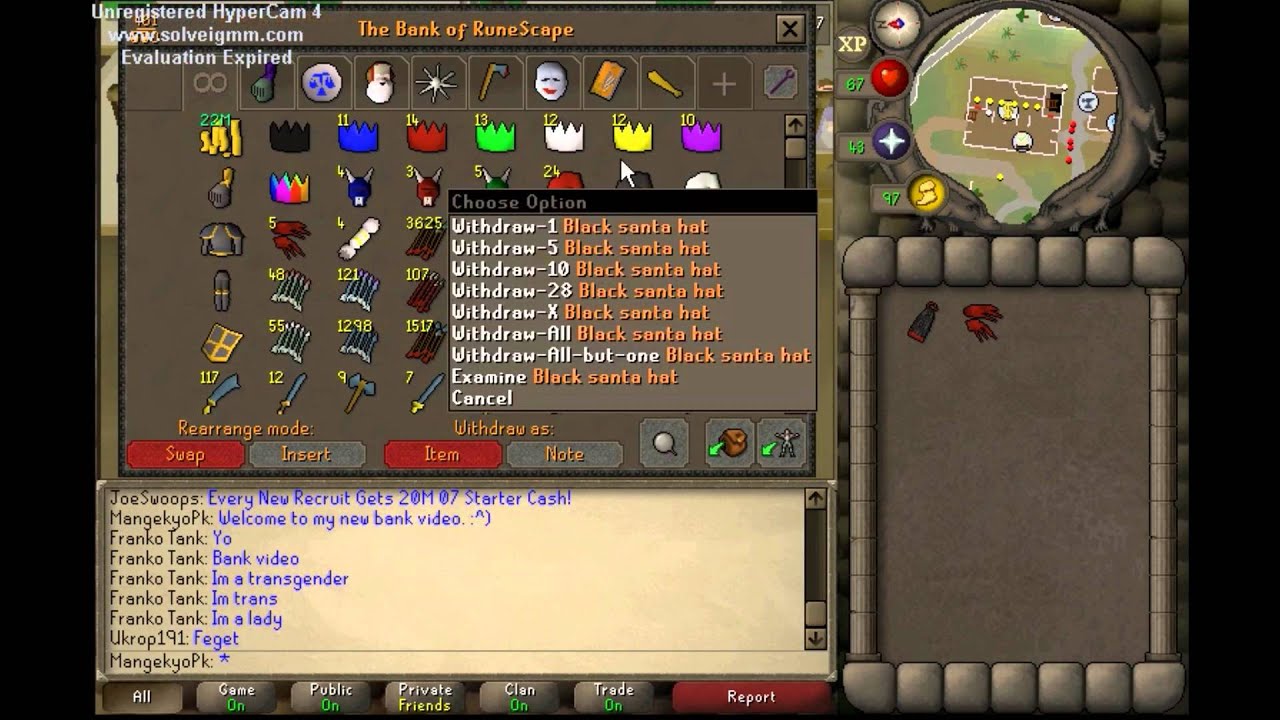 osrs bank video p2p #4 - YouTube