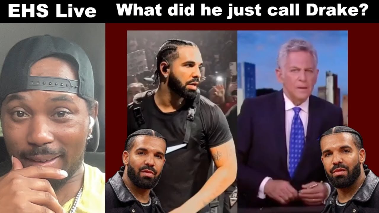 News Anchor DISREPECTS Drake on LIVE TV #drake #kendrick - YouTube