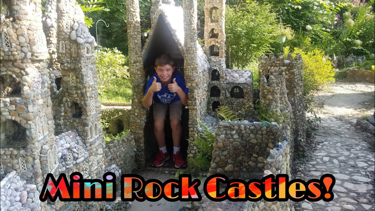 Rock Garden Castles and lots more! - YouTube