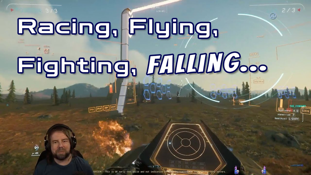 Grav Race and Master Modes in Star Citizen Arena Commander EPTU - YouTube