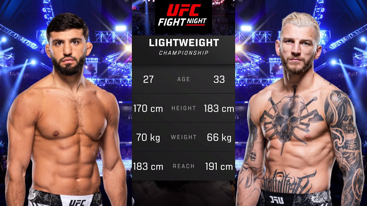 Arman Tsarukyan vs Dan Hooker Full Fight - UFC 5 Fight Night - YouTube