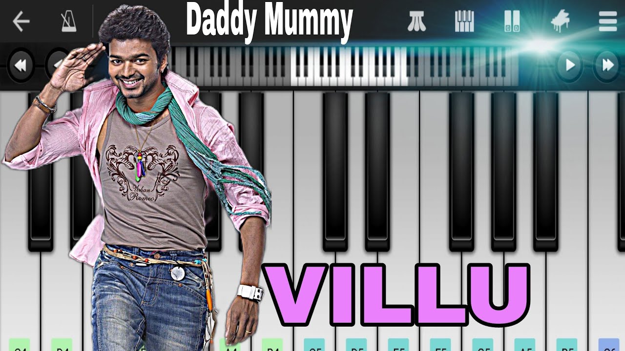 Daddy mummy song on walkband (piano cover) ഡാഡി മമ്മി 🤩 - YouTube
