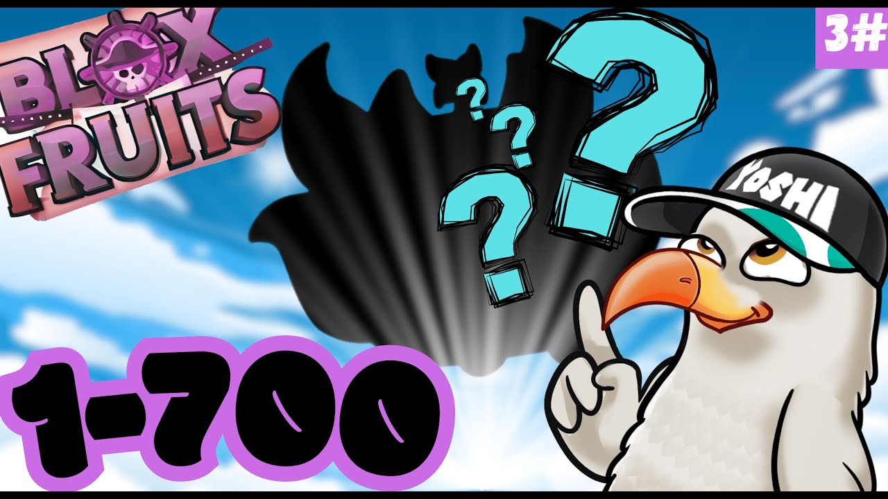 Acabamos con el reto 1-700 con frutas random en Blox fruits! #3 - YouTube