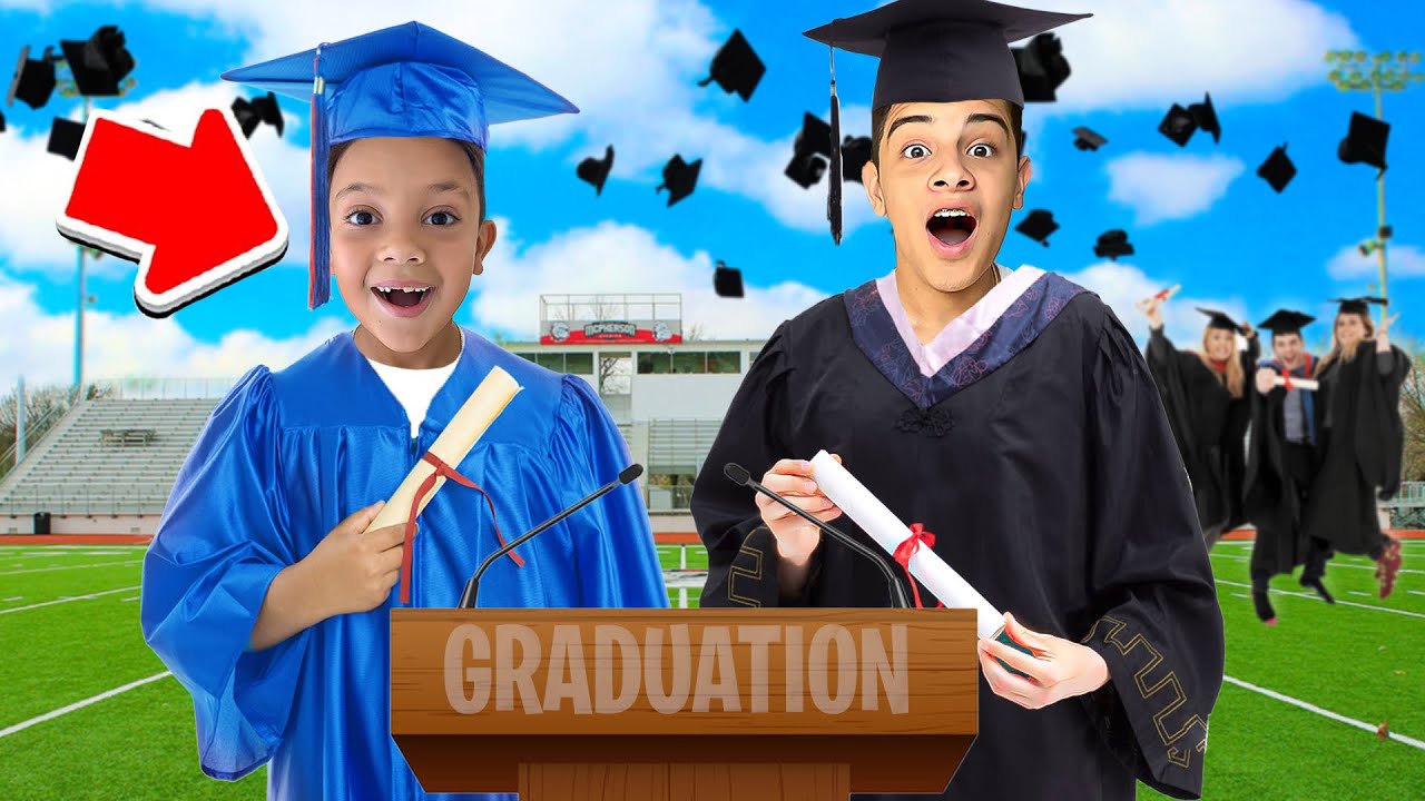 Surprising Our Kids With A Graduation Party! - YouTube