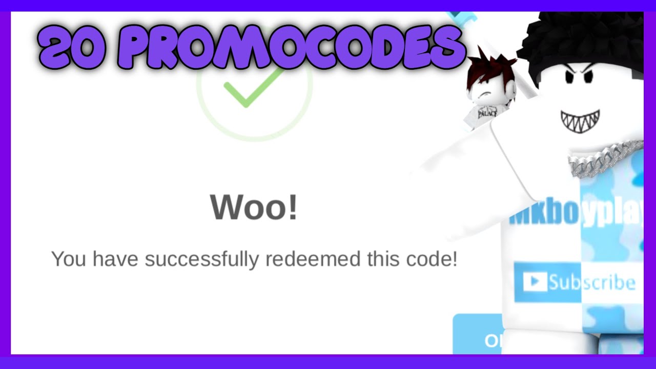 *ALL NEW* 20 PROMO CODES FOR (RBLX.LAND,CLAIMRBX,RBXSTORM,RBXSITE ...