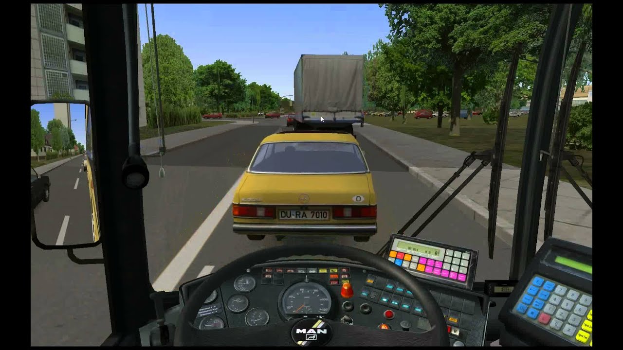 OMSI Gameplay Video im MAN SD202 D92 ZF Ecomat II Getriebe - YouTube