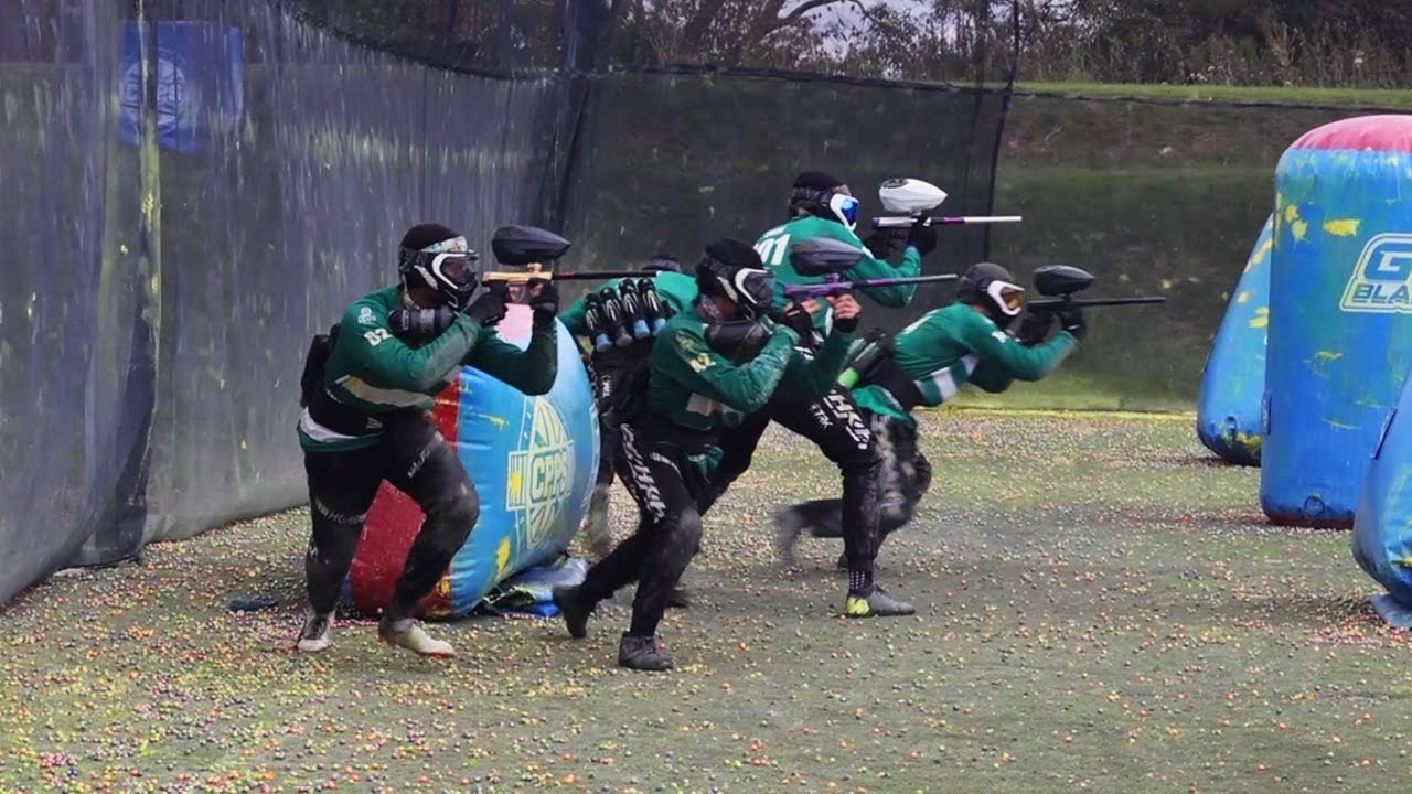 CPPS 23' Round 4 Elite Division | Sporting CP VS Lucky 15s | Paintball Raw Footage - YouTube