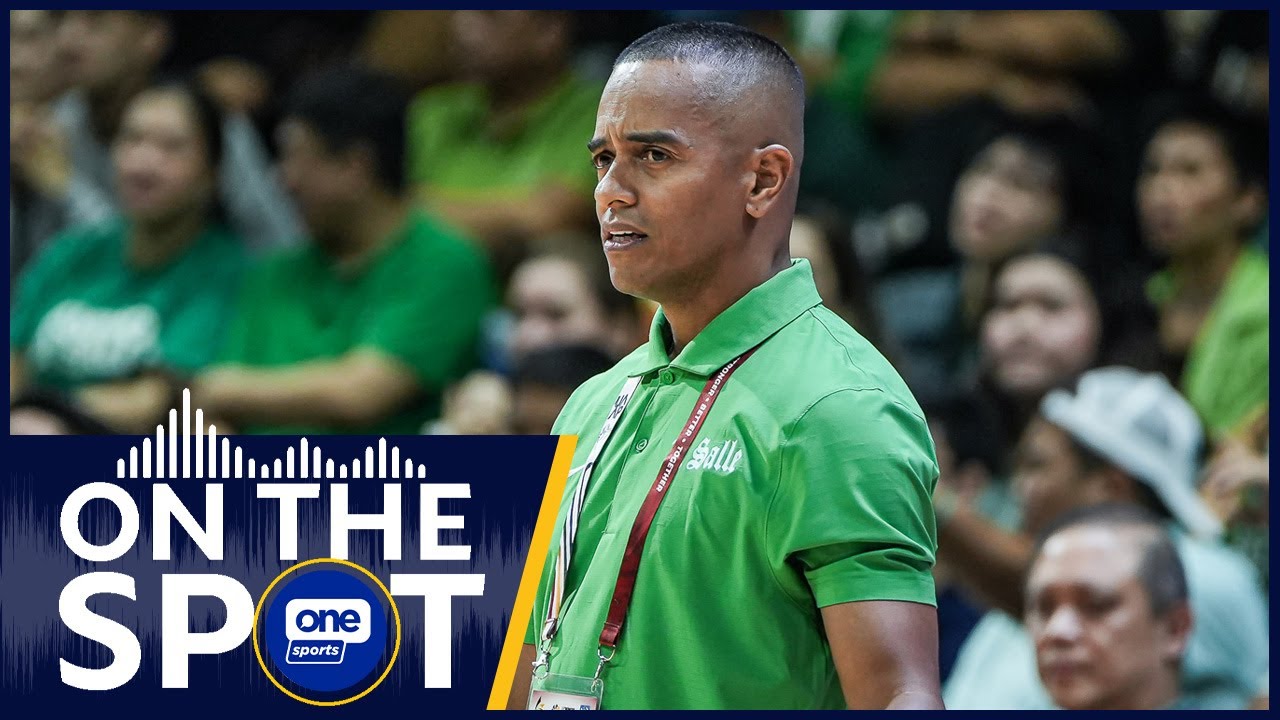 DLSU coach Topex Robinson on finals matchup vs. UP | #OSOnTheSpot - YouTube