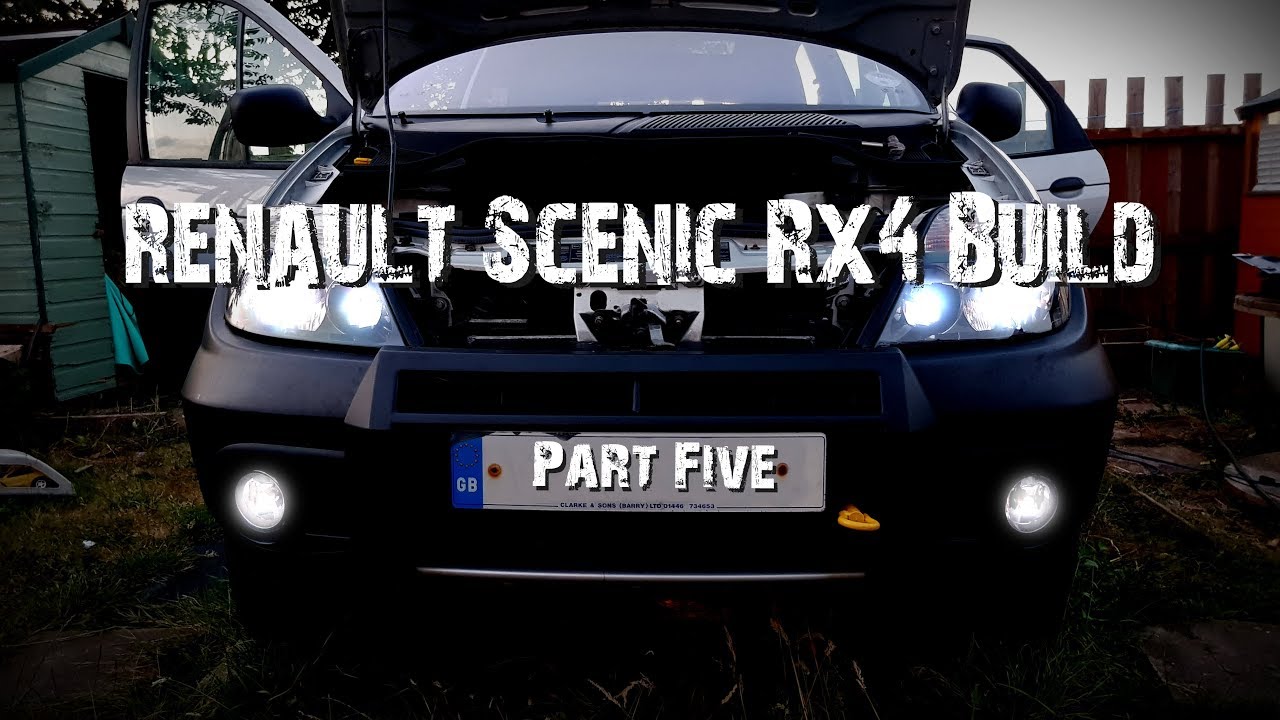 Renault Scenic RX4 4x4 restoration Build Part 5 - YouTube