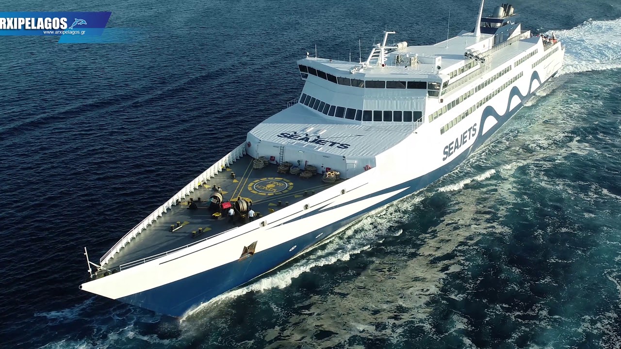 TERA JET ( High Speed Craft) Aerial (drone) video - YouTube