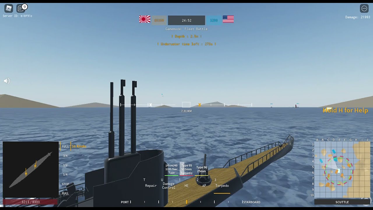 Naval 1945 I-1 Gameplay - YouTube