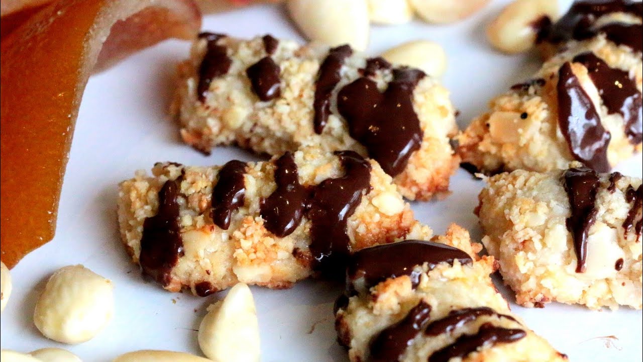 Almond Finger Cookies / صبيعات اللوز - CookingWithAlia - Episode 410 ...