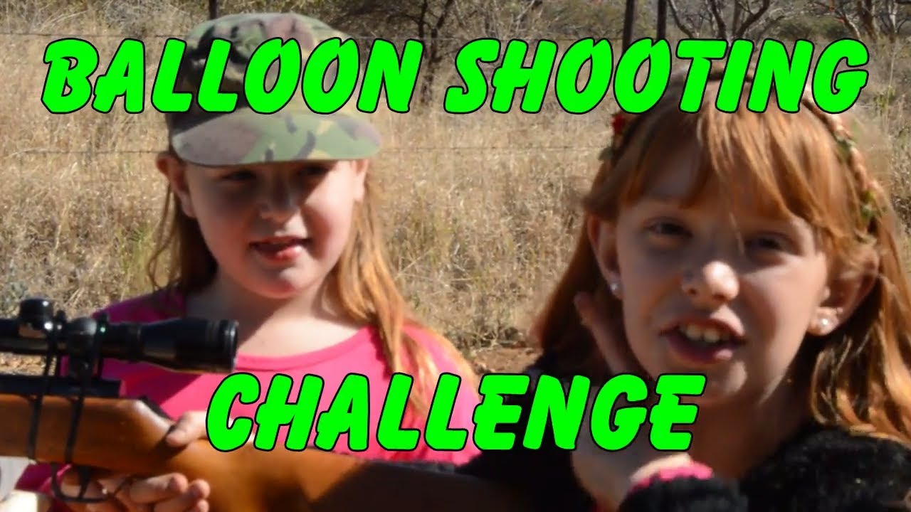 Balloon Shooting Challenge: exploding balloons - YouTube