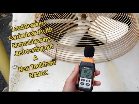 A/C Fan Motor bearing failure. #HVACEXPLAINED #hvac #Liebert # ...